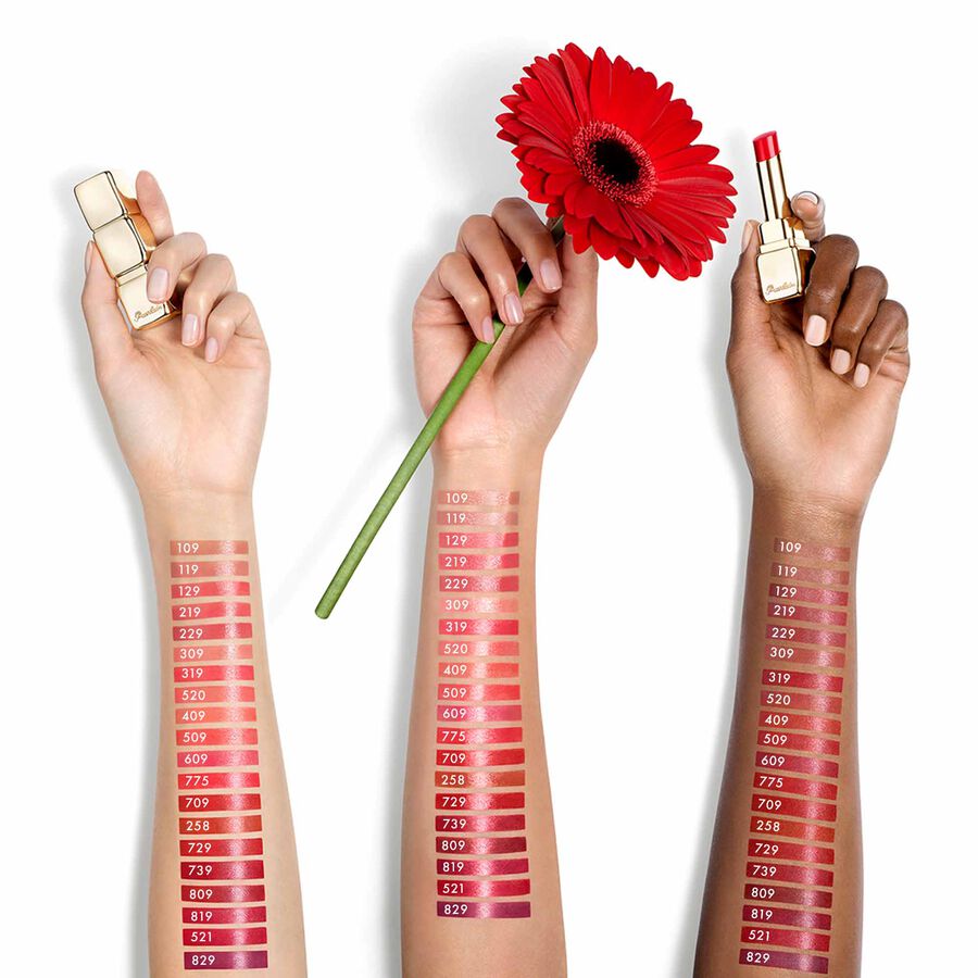 Kisskiss Shine Bloom ⋅ 95% Naturally-Derived Ingredients Shine Lipstick ...